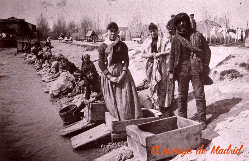 el paisaje de Madrid: El Asilo de Lavanderas