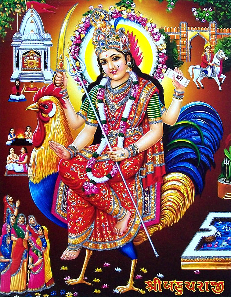 Bahuchar Maa Hd Wallpapers - AllHinduGodsAndGodesses.com