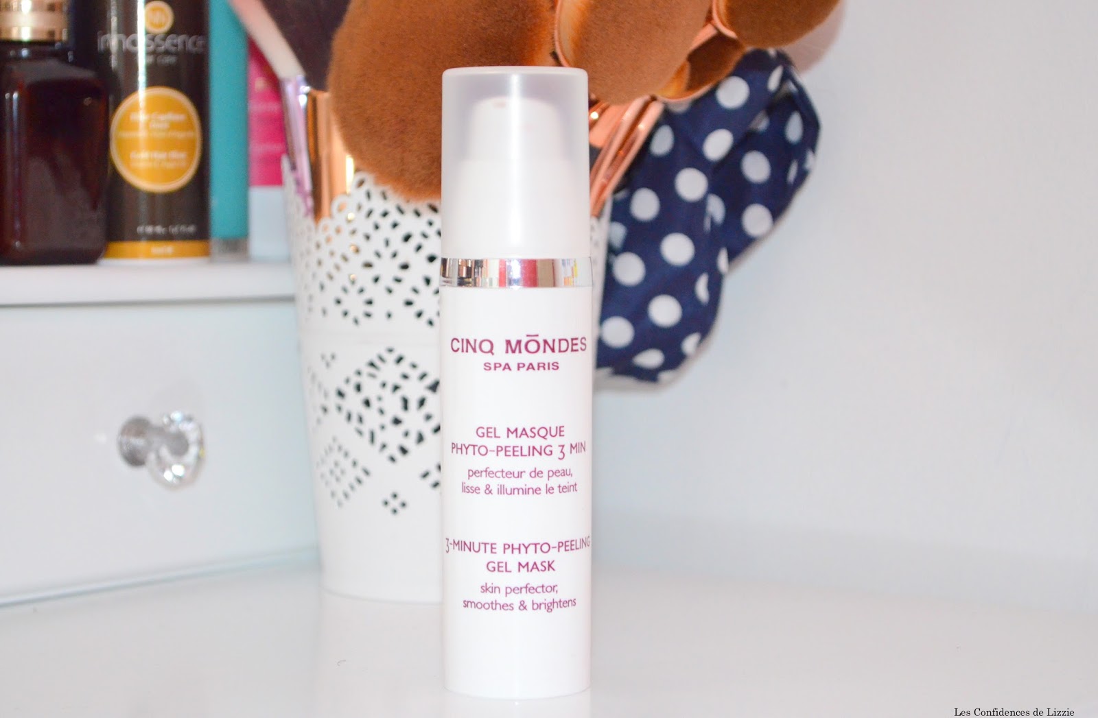 Un masque éclair pour une peau lumineuse avec Cinq Mondes - Les confidences de Lizzie, blog ...