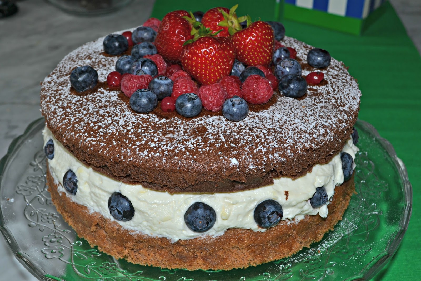 Letná ovocná torta ~ Homemade by Majka