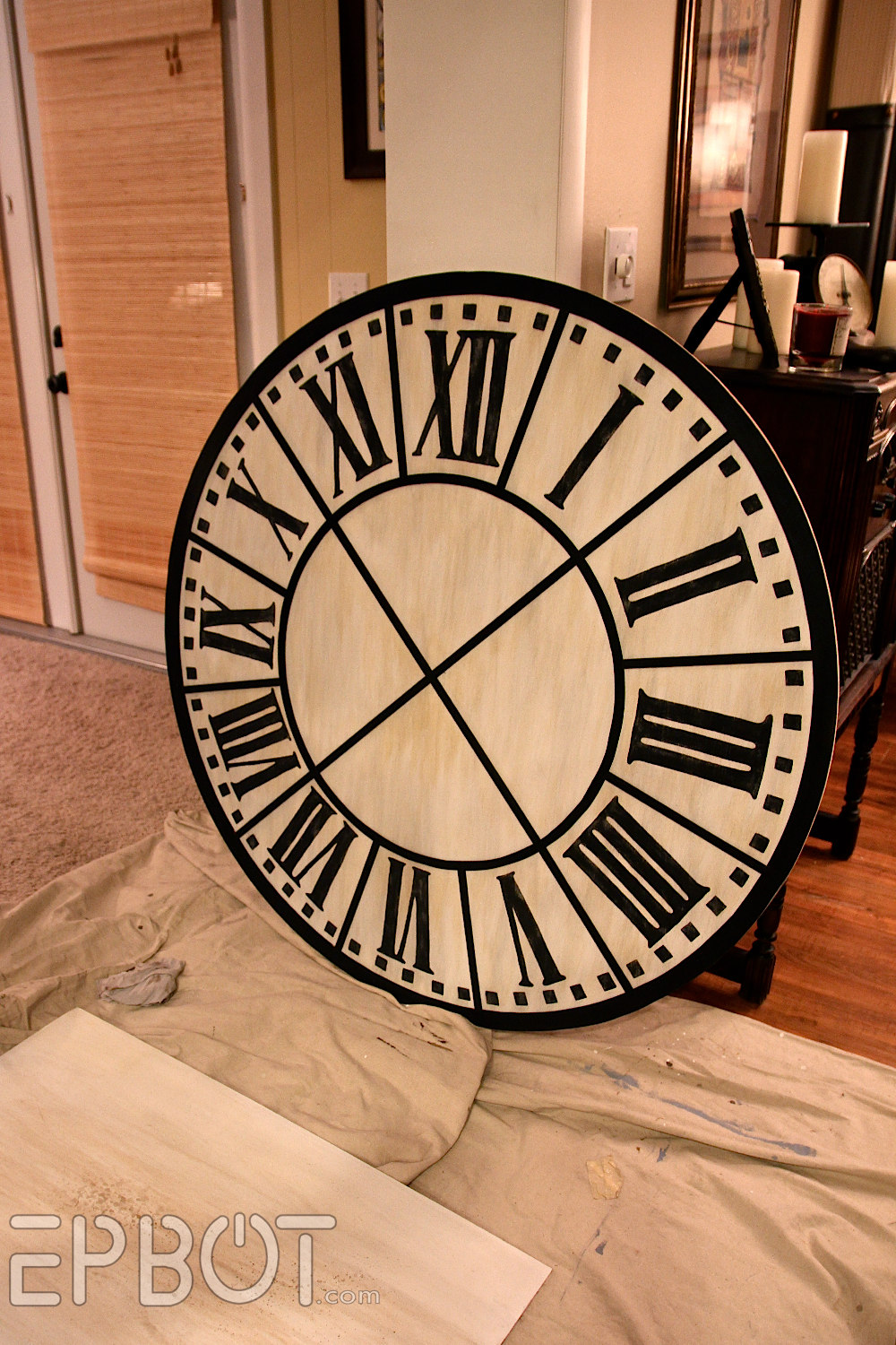 EPBOT: DIY Giant Tower Wall Clock