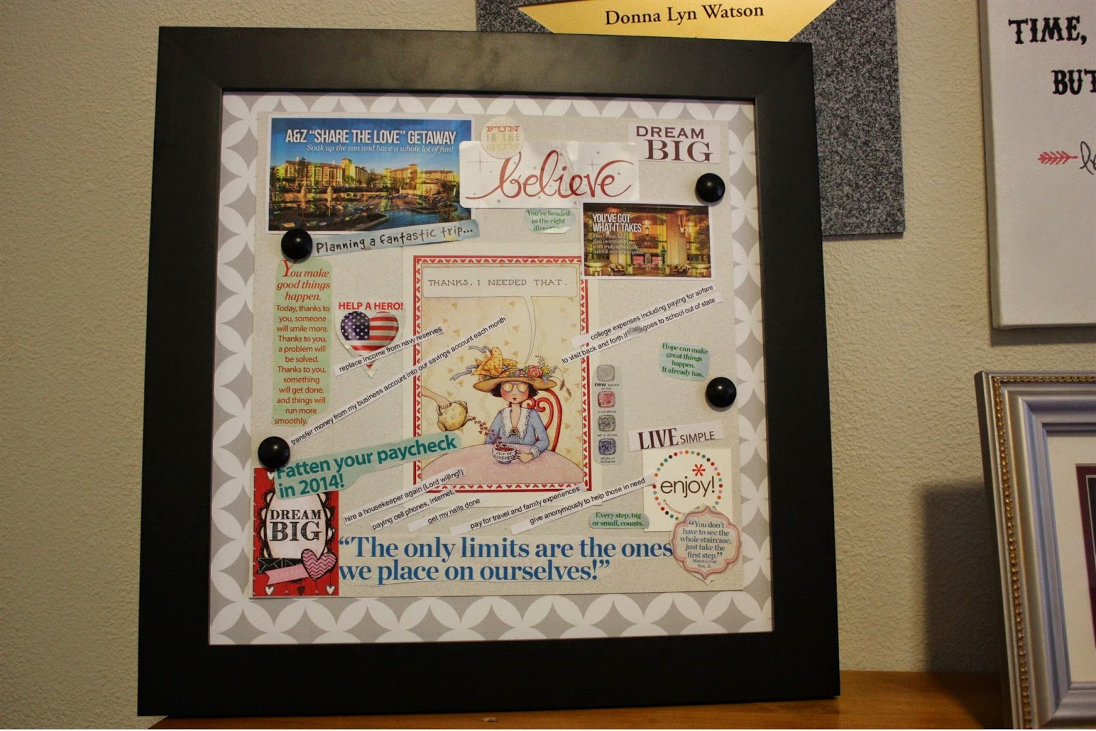 a dash of scraps: How to Make a Dream Board - Step 3