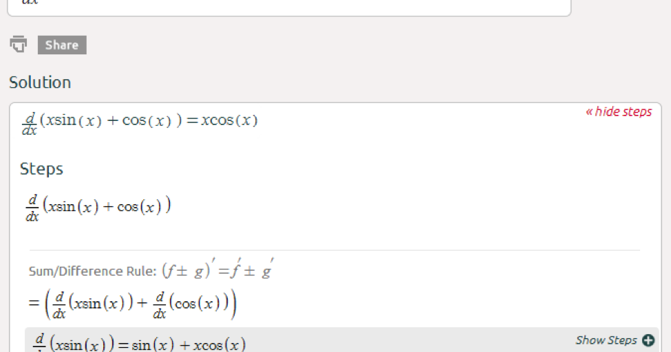Symbolab Blog: High School Math Solutions – Derivative Calculator ...