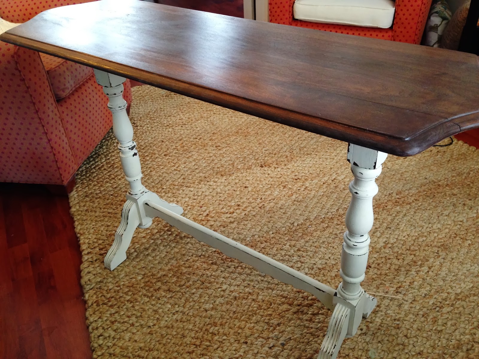 Repurposed Gems: Antique Sofa Table