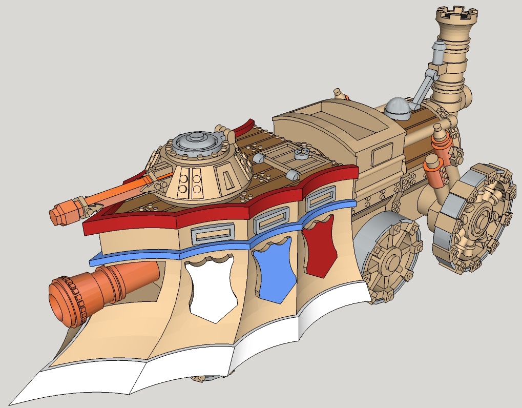 Welcome to the National Cheese Emporium!: 10mm Fantasy Steam Tanks