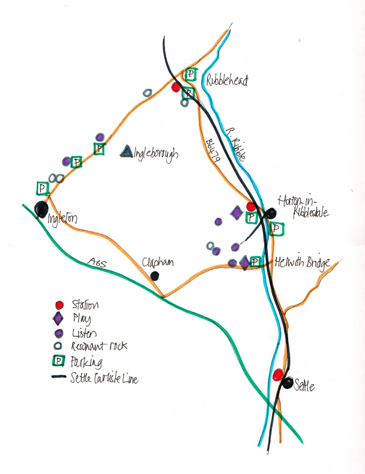 Mapping Accy Town Centre