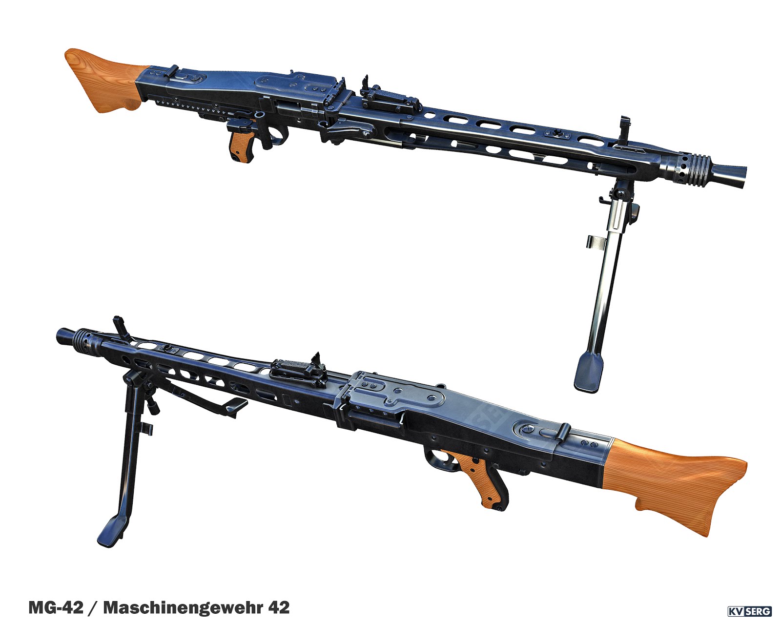 KVSERG ART: MG-42 / Maschinengewehr 42