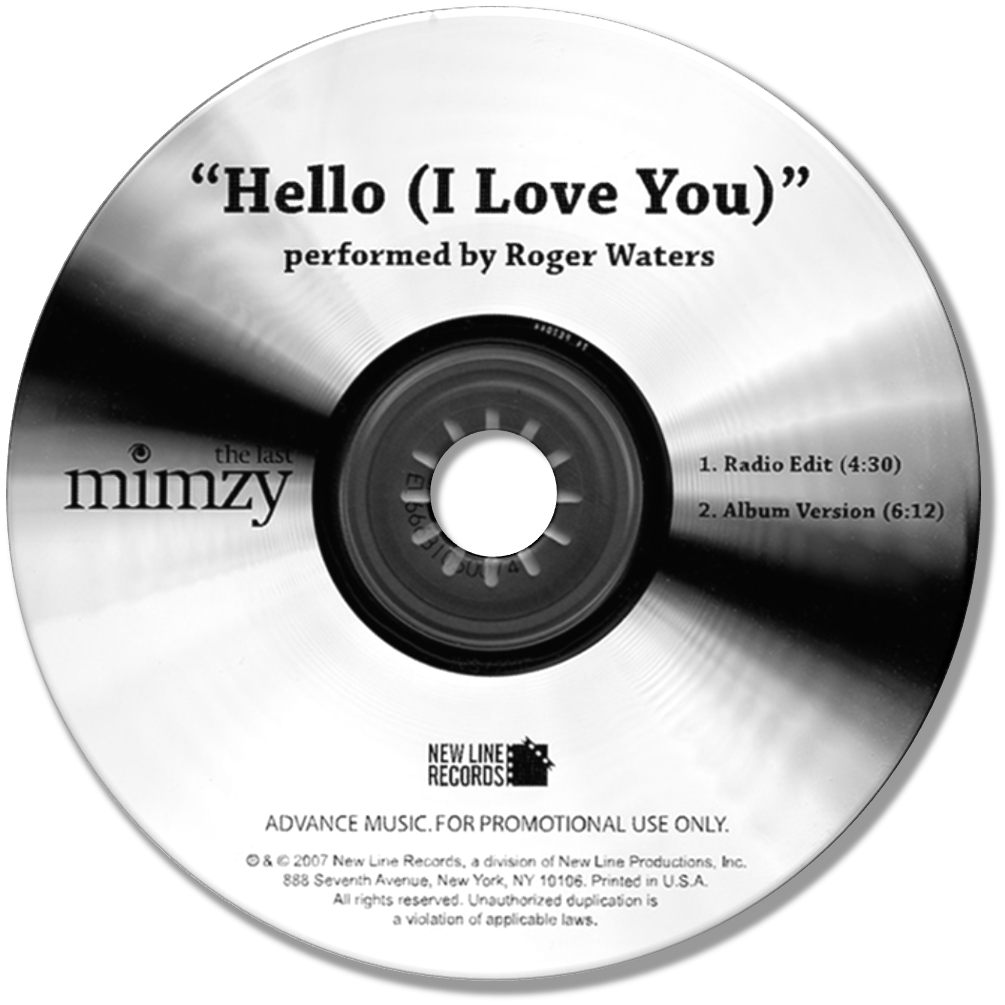 Pink Floyd Ilustrado: 2007 Hello (I Love You) (Single) - Roger Waters