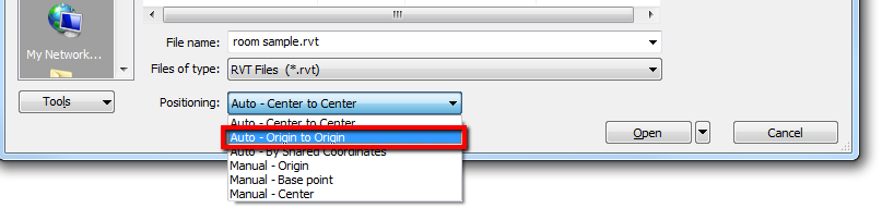 Linking Revit Models: Origin to Origin