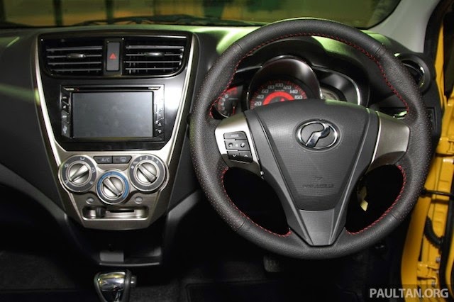 Perodua Axia Advance Interior