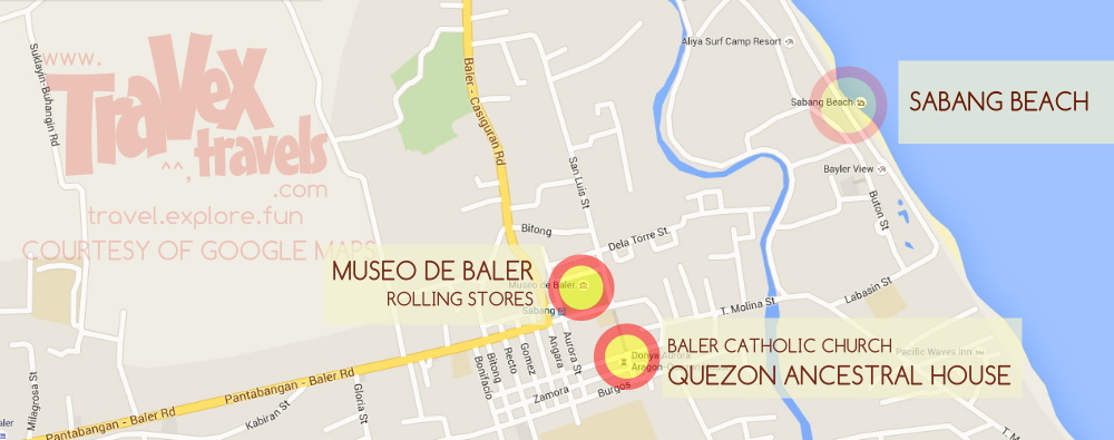 Baler Tourist Spots, Maps and Guide - Travex Travels - Travel. Explore ...