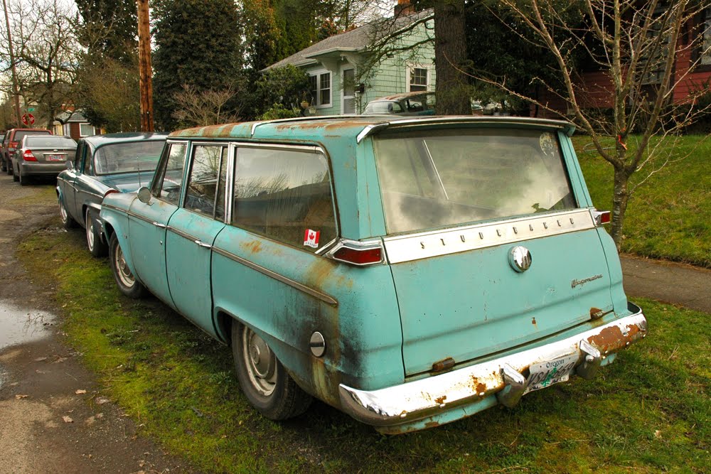 OLD PARKED CARS.: Studebaker Preserve, Part 5 of 6: 1964 Wagonaire ...