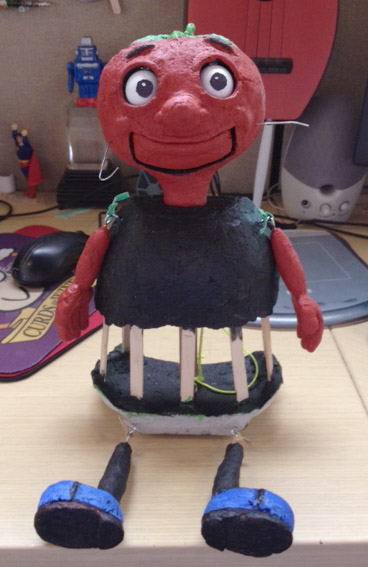 Mr. D's Daily Ventriloquist Journal: Tommy Tomato grows up