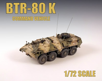 Gulumik Military Models: BTR-80K Command vehicle 1/72 - Gallery