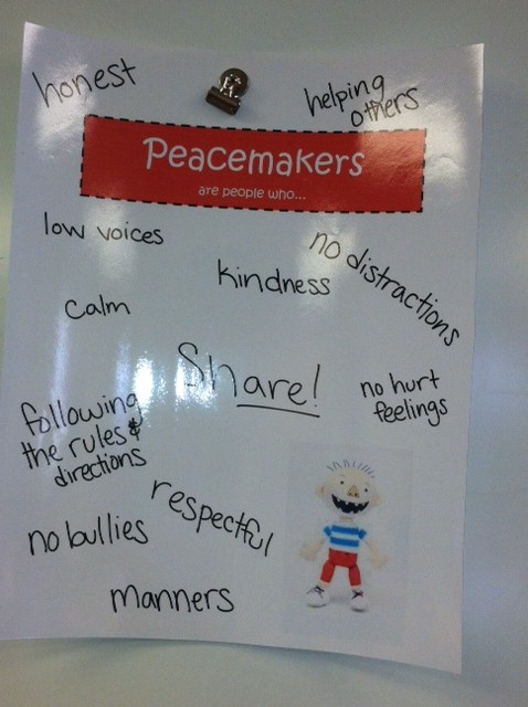 Adventures in Third Grade: Peacemakers & Peacebreakers