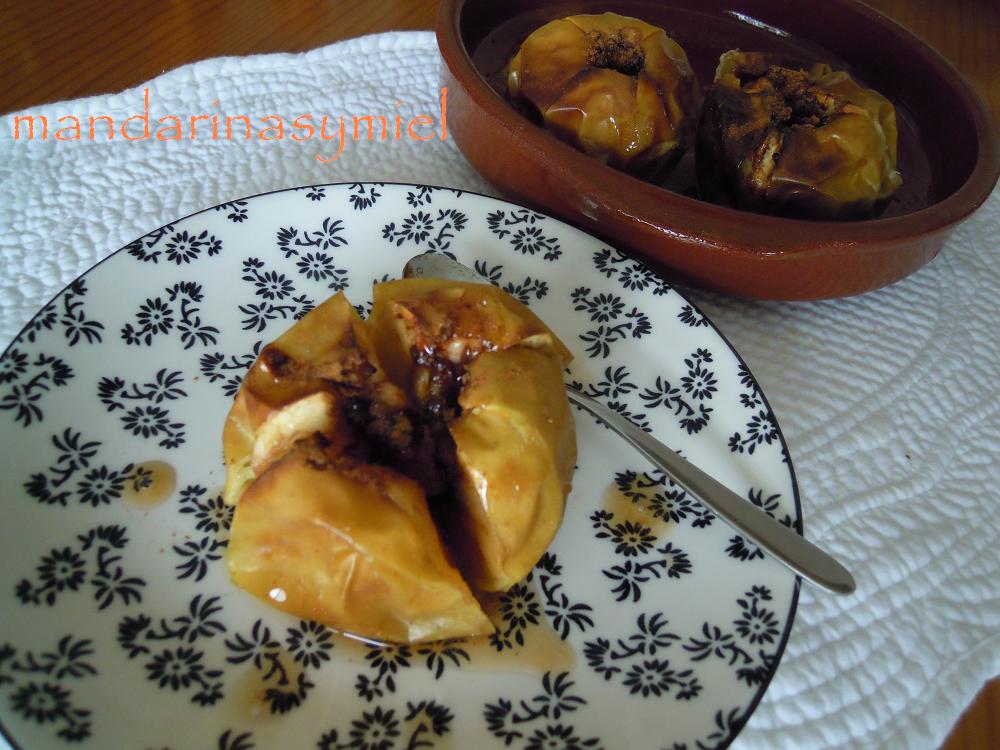 Manzanas asadas | Mandarinas y miel