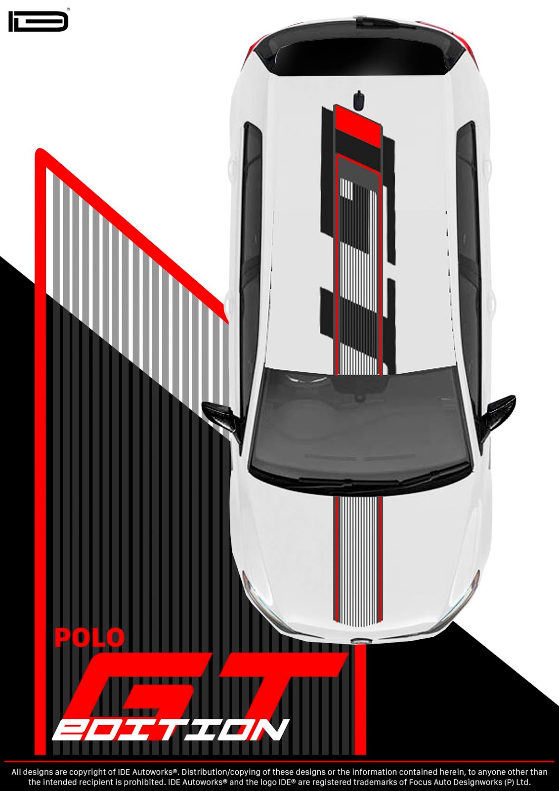 IDE Custom Stripes: VW Polo GT | IDE Autoworks