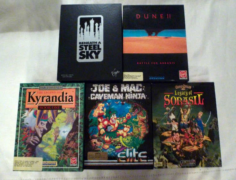Retro Treasures: One auction, five classic Amiga games
