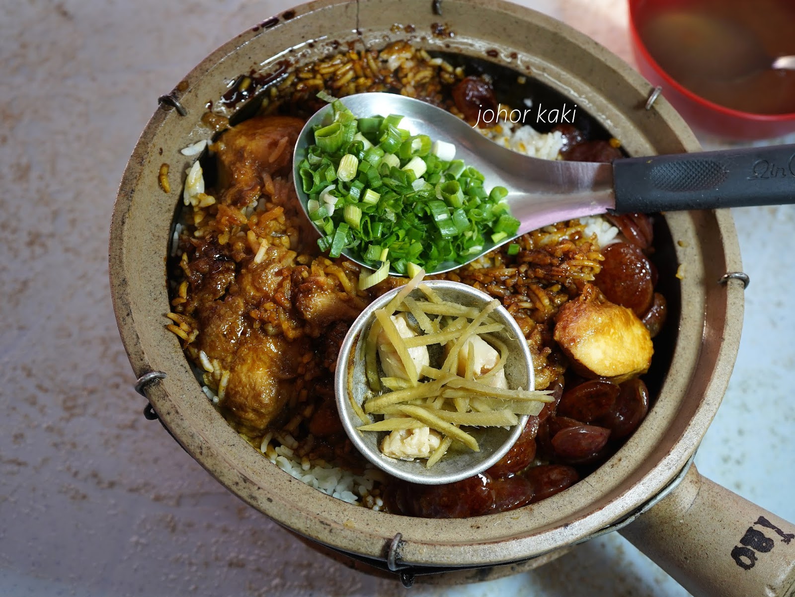 Johor Bahru Masai Choy Kee Claypot Chicken Rice 財記瓦煲雞飯 @ Masai 大排档 ...