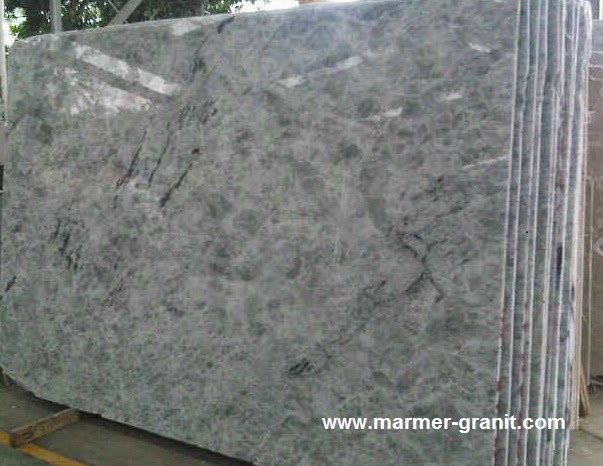 Marmer, Crystal Blue Marble Slabs ~ Marble Granite