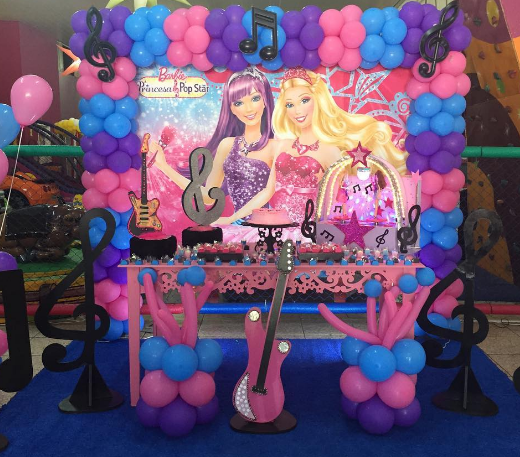 Fiesta Temática Barbie Pop Star