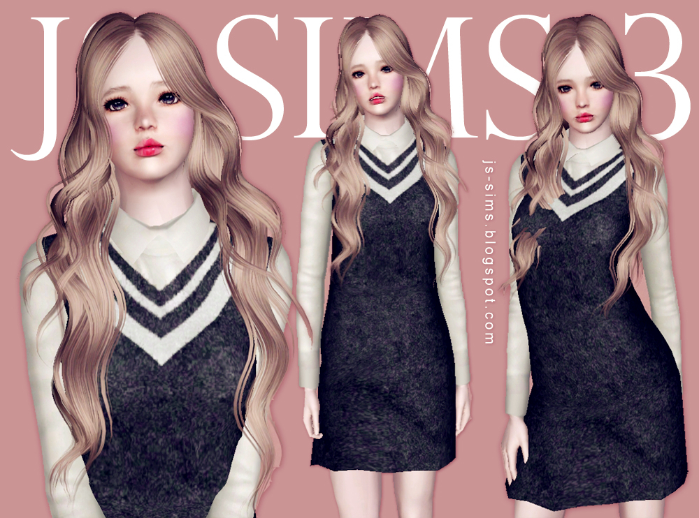 [JS SIMS 3] Preppy Style Outfits－JS SIMS｜痞客邦