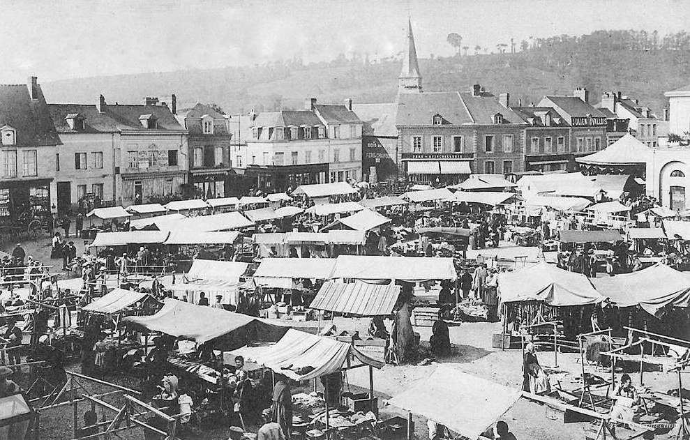 Au Fil du Temps...: Le Marché de Duclair.