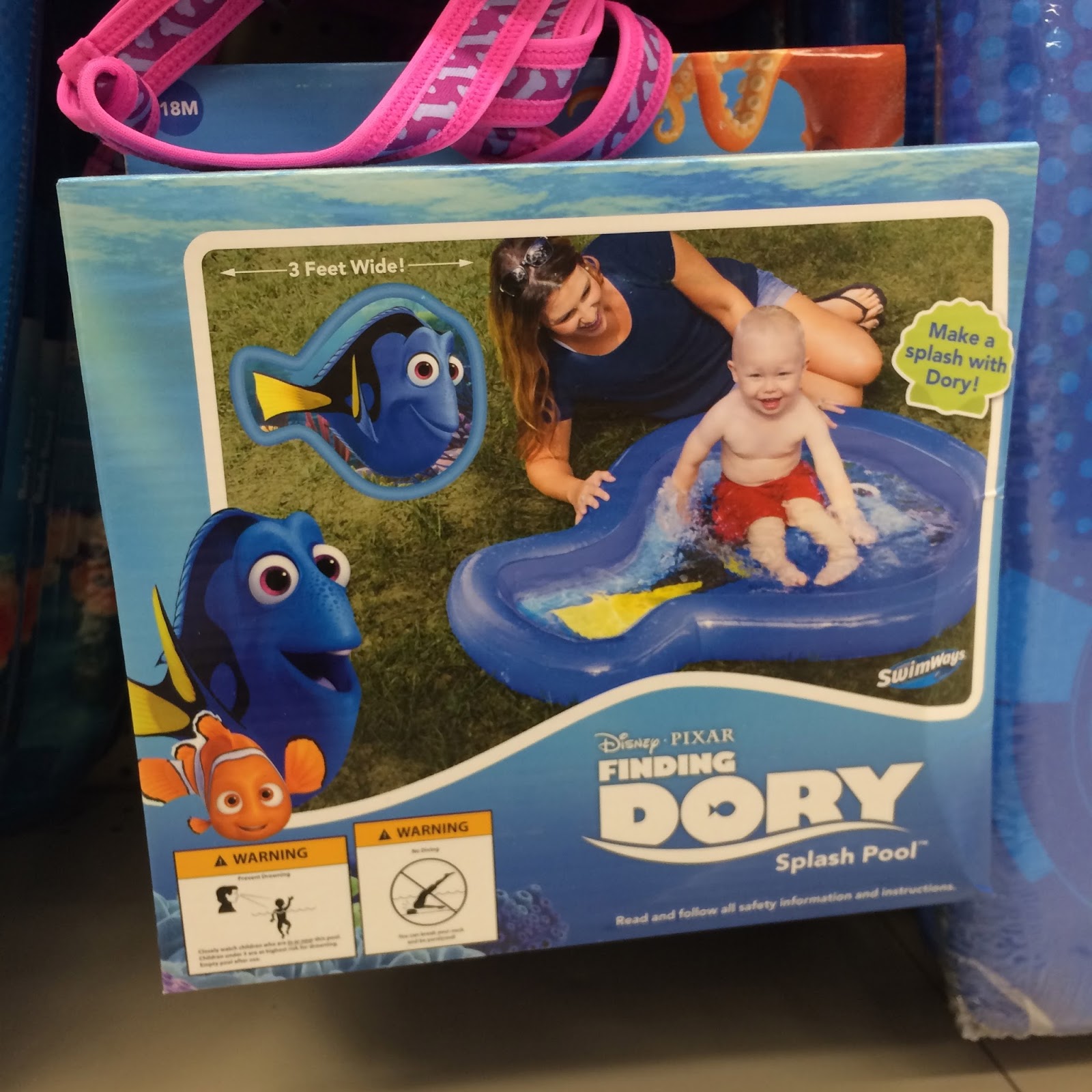 Dan the Pixar Fan: Events: Finding Dory Merch Release (Swim Gear, Water ...