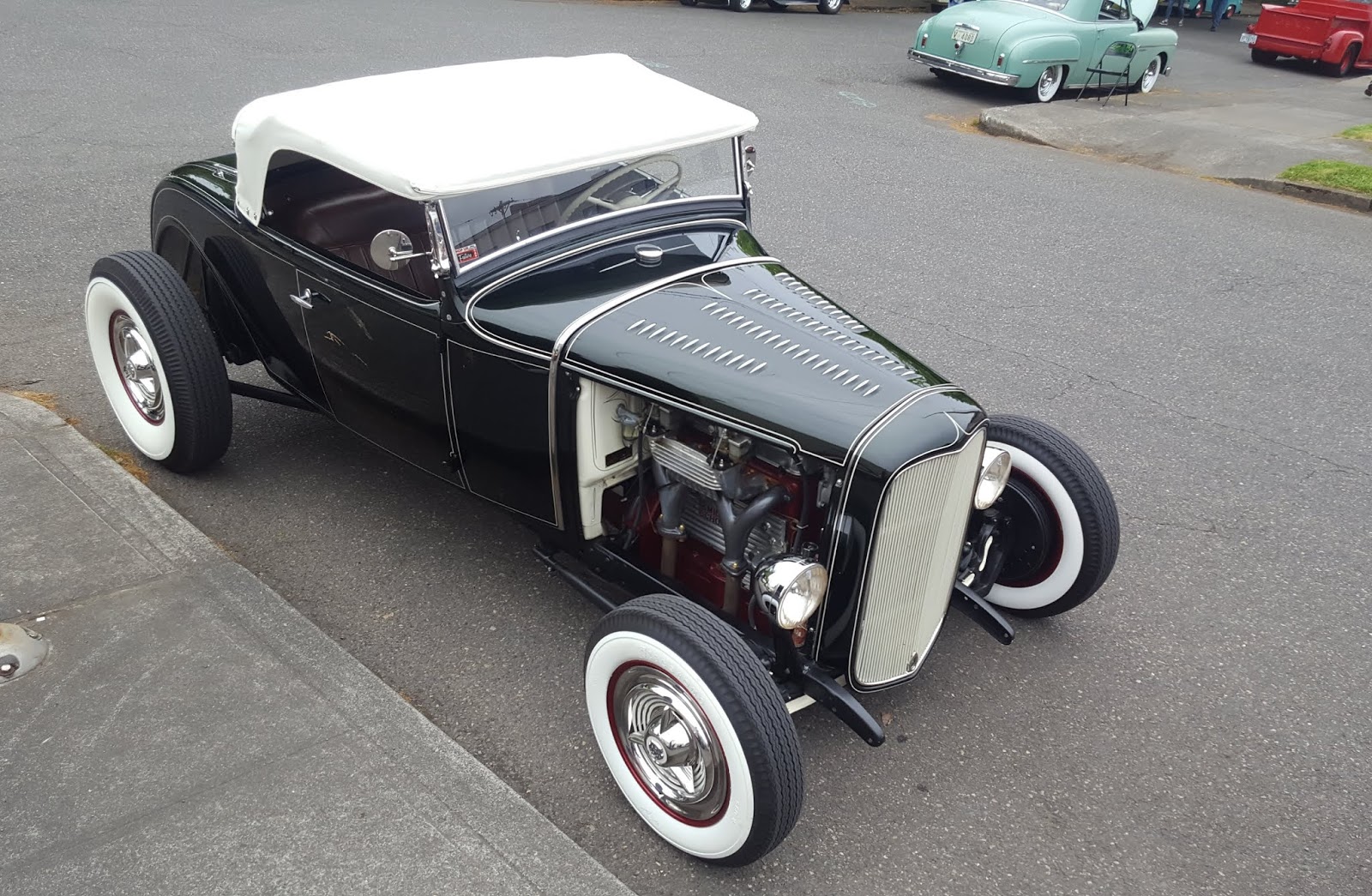 POPPA WHEELIE: Traditional Model A 4-Banger