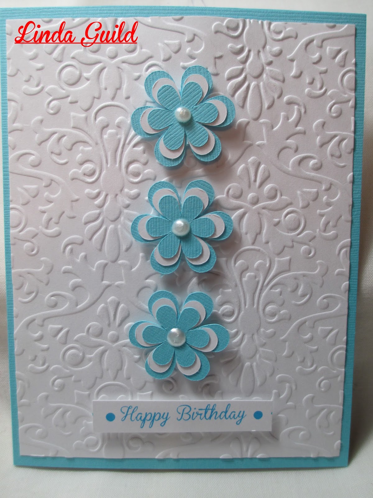 Nothin' Fancy: Six Petal Flower Card