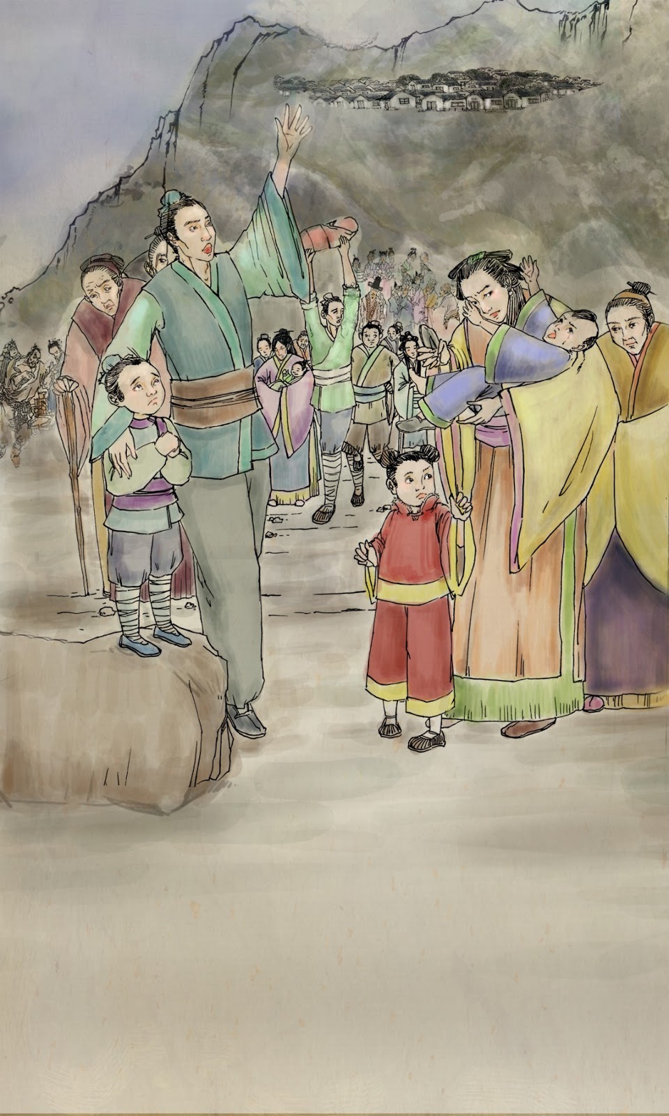 Illustration Una: The Legend of Nian already published online! Go and ...