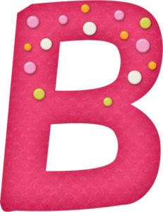 Alfabeto Rosa con Círculos de Colores. - Oh my Alfabetos!