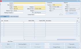 Oracle Applications: Oracle General Ledger (GL) Training Guide