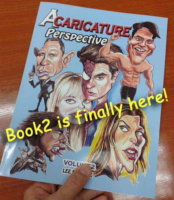 leefhCaricatures: Caricature Book Volume2 is finally here!