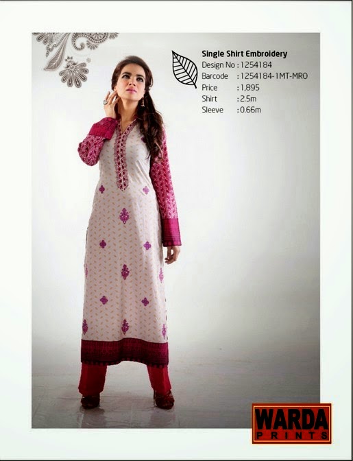 Warda Designer Summer Collection 2014 Vol-2 ~ Pakistani Dress Designs