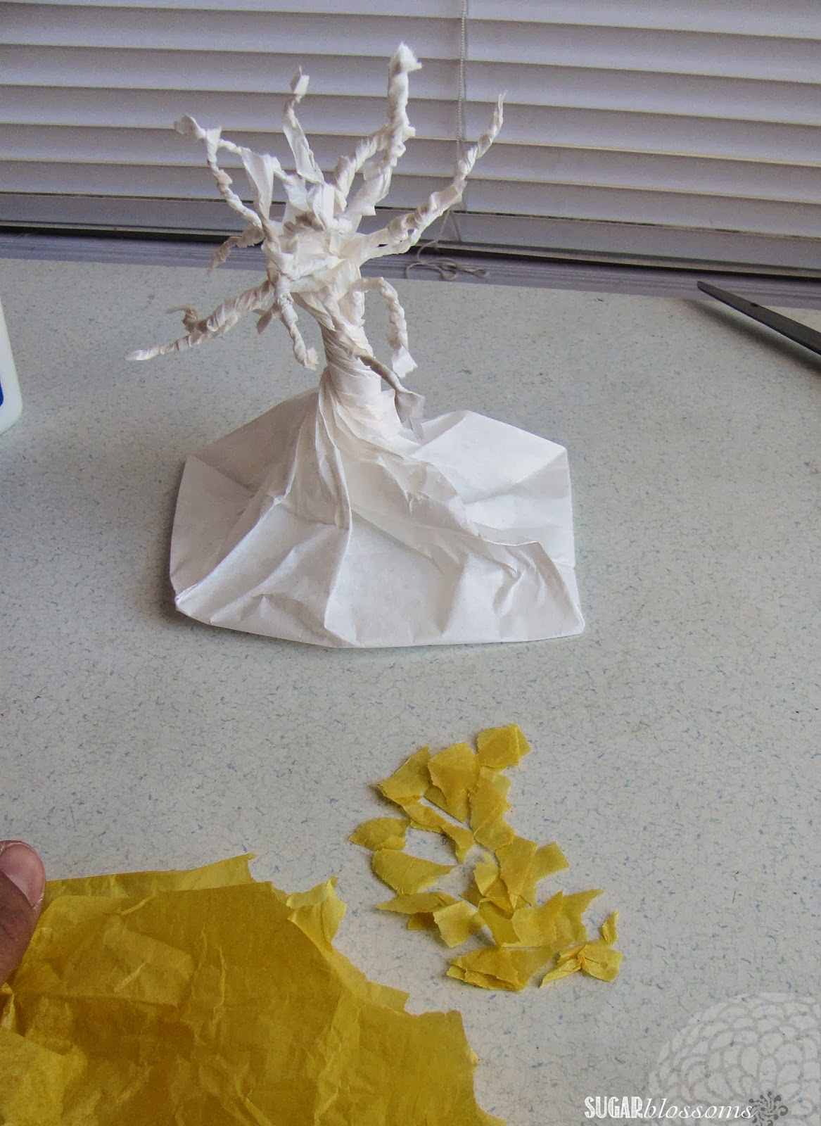 Sweet Sugar Blossoms: Aspen Tree Kid's Craft