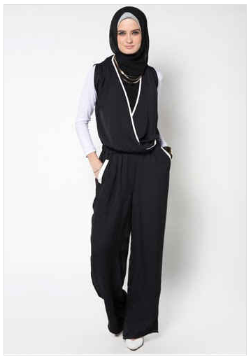 Koleksi Baju Muslim Jumpsuit Modern 2016 untuk Wanita | thaisarantesglencoe