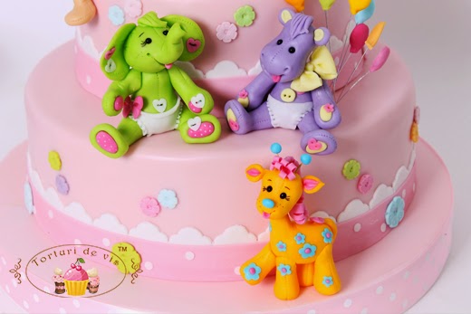 Torturi de vis: Tort de botez pentru Daria Andreea