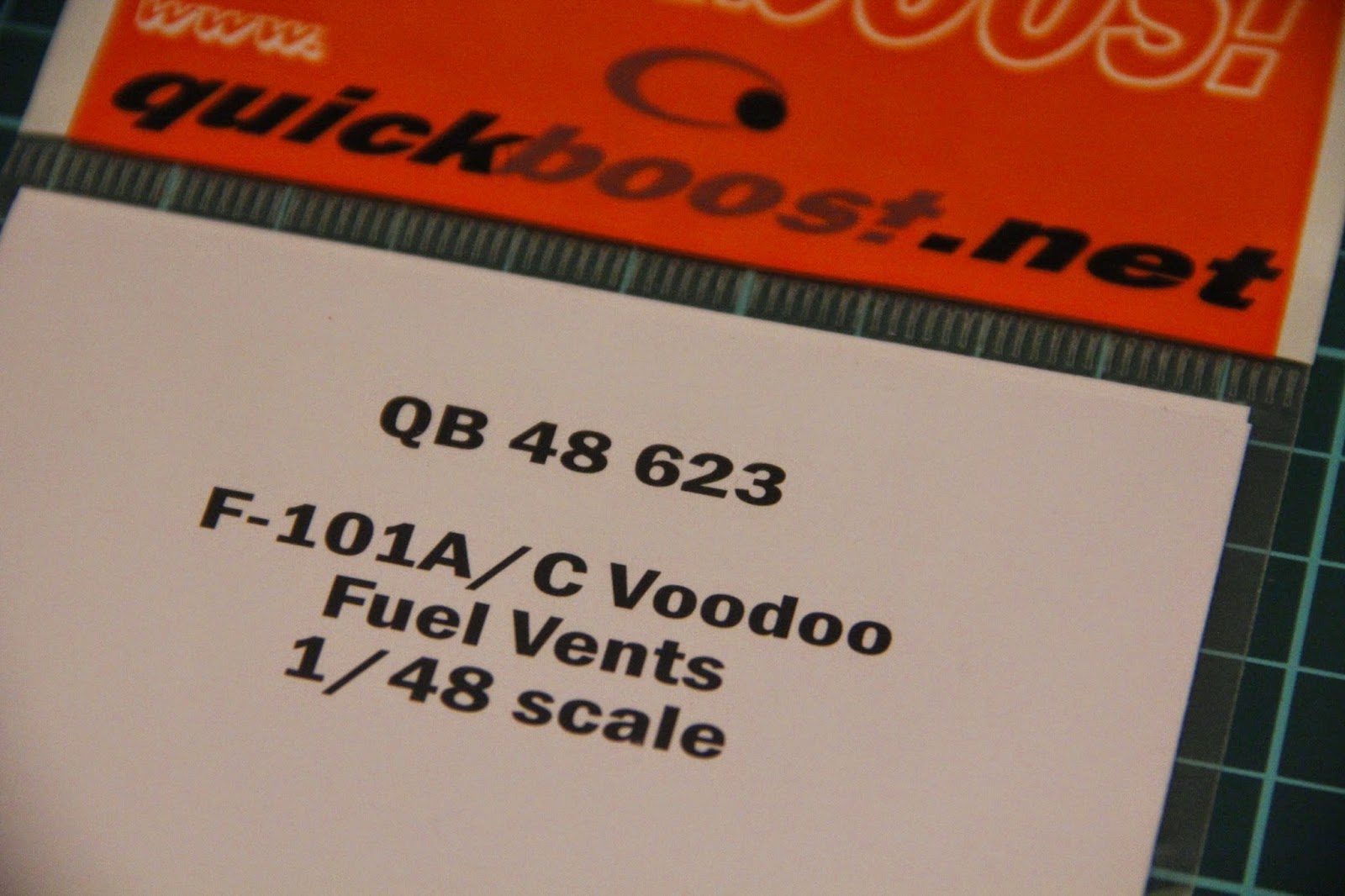 Quickboost 1/48 F-101A/C Voodoo Fuel Vents (for Kitty Hawk) (QB48623 ...