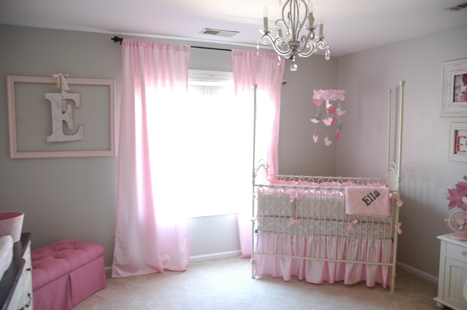 Mommys Nook: Baby Girl Nursery: Room Reveal #1