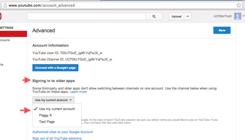 How to set the default channel for your YouTube account after linking ...