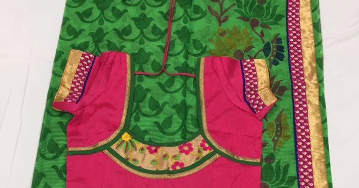 LATEST SOUTH INDIAN DESIGNER SAREE AND BLOUSE NECK DESIGNS COLLECTIONS ...