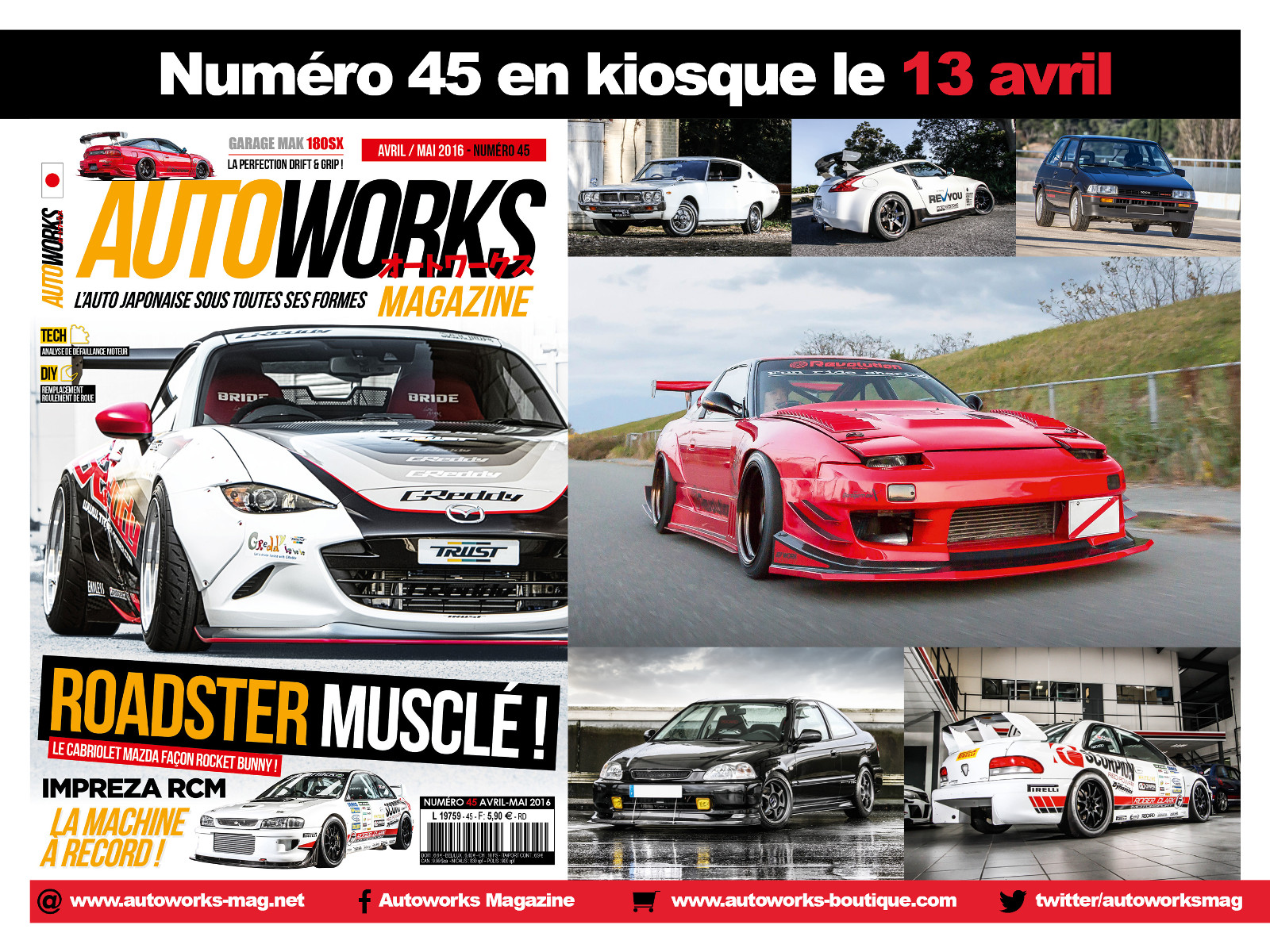Autoworks Magazine numéro 45 | Autoworks Blog