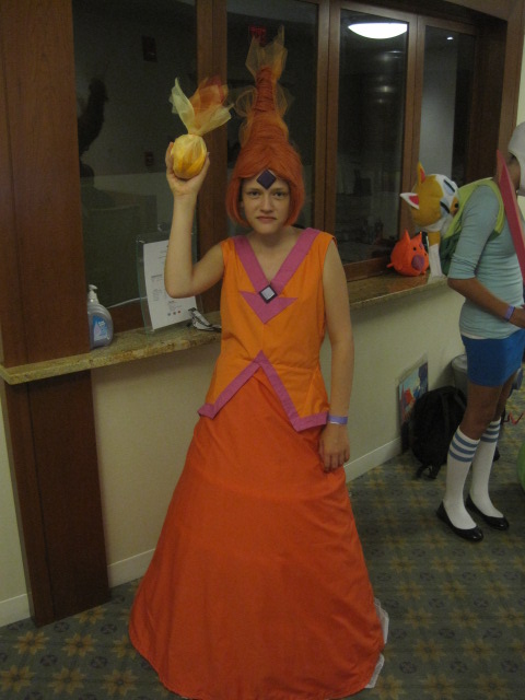 cubseidl props: Adventure Time Flame Princess Cosplay