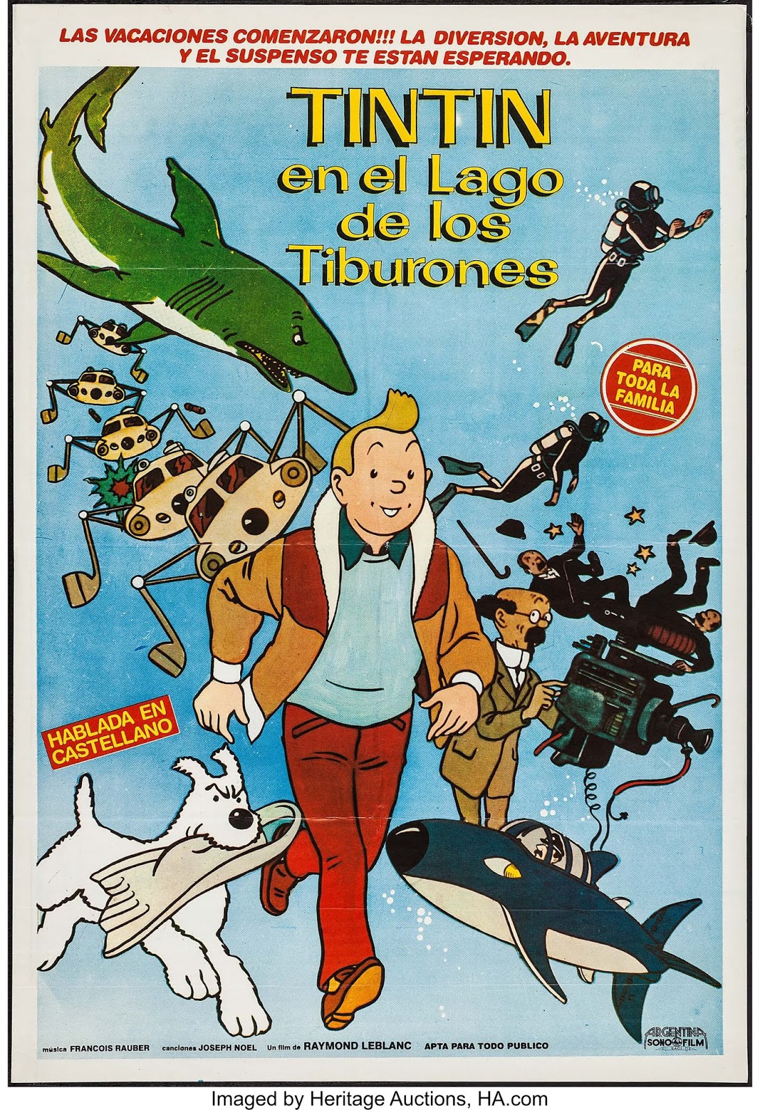 Pop Culture Safari!: Gallery: Tintin movie posters