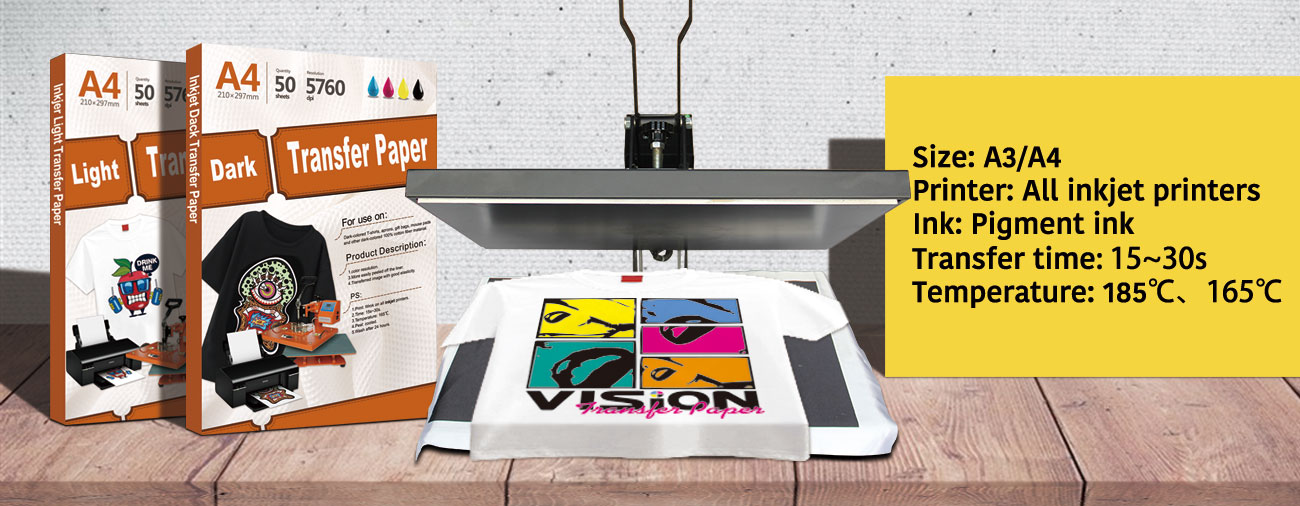 What type of transfer paper should I use?