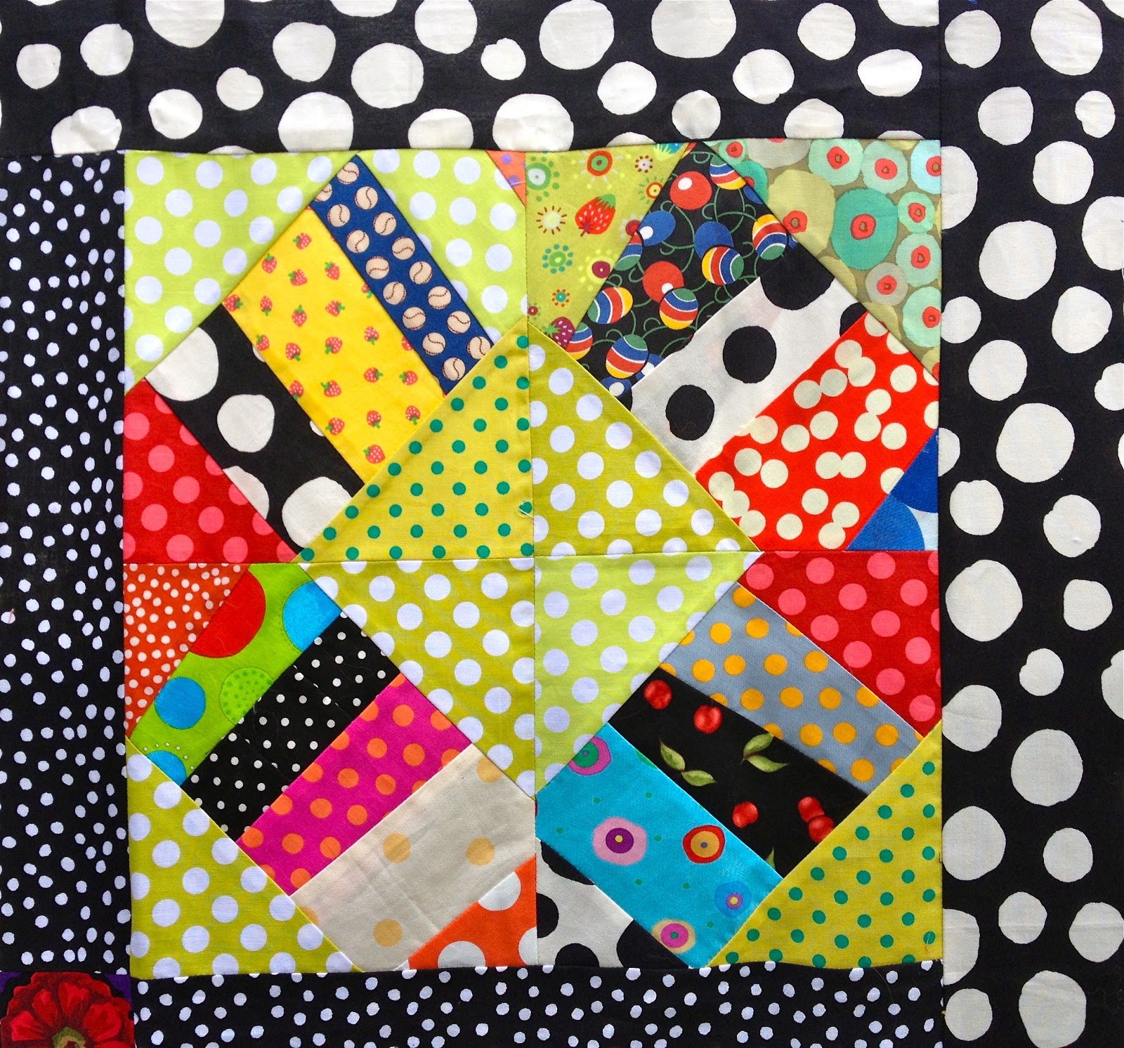 nifty quilts: It's National Polka Dot Day!