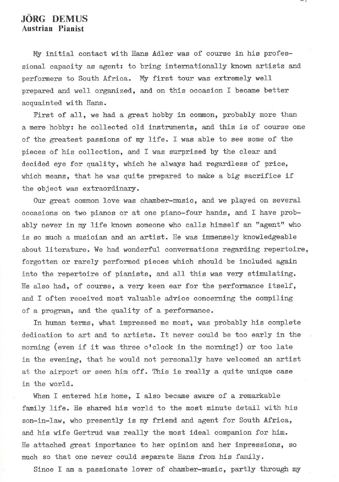 Celebrated musicians' concert tours of Southern Africa 1953 -1978 ...