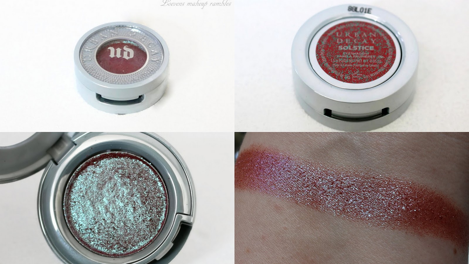 Urban Decay Moondust shadow - Solstice | *Loevens makeup rambles*