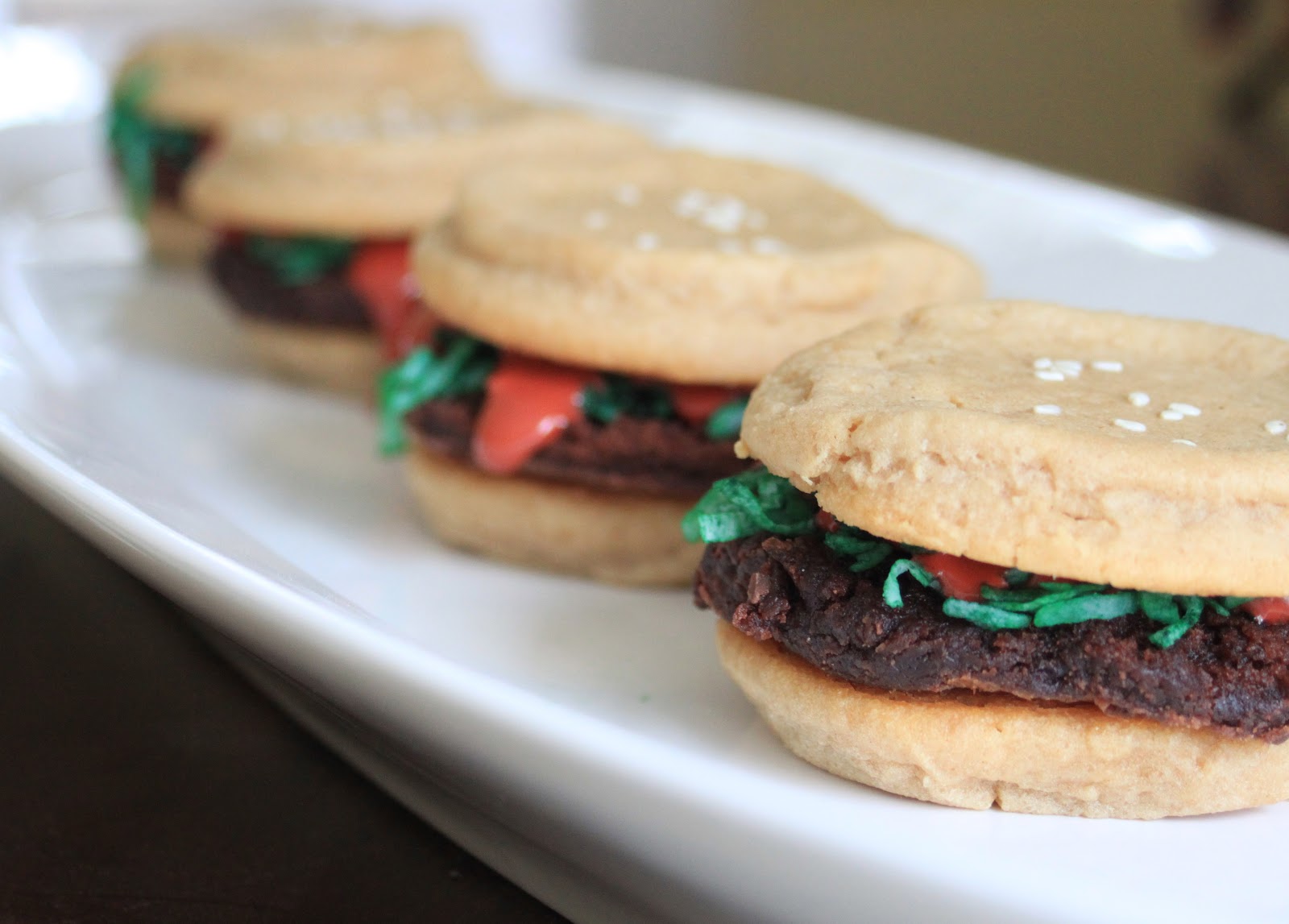 Good Clean Fun: Hamburger Cookies